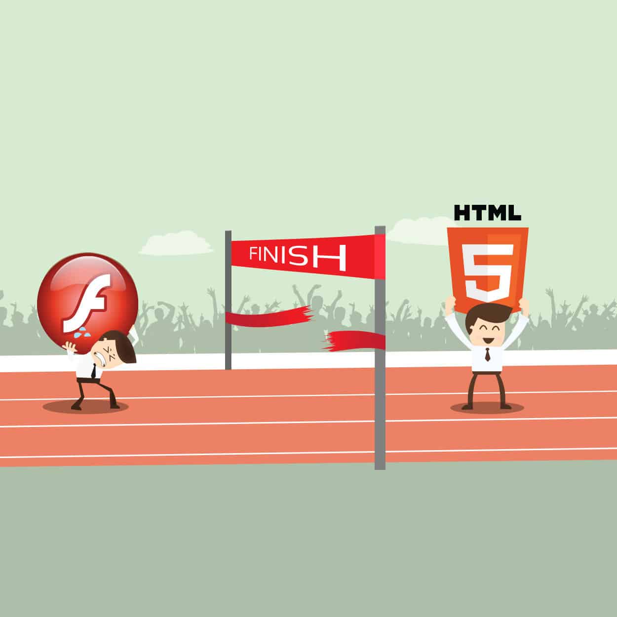 Flash in the Pan: Why HTML5 Reigns Supreme