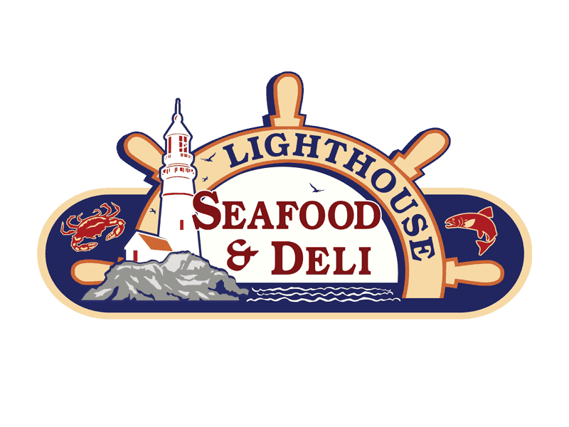 Lighthouse Seafood and Deli Logo | Evok Advertising